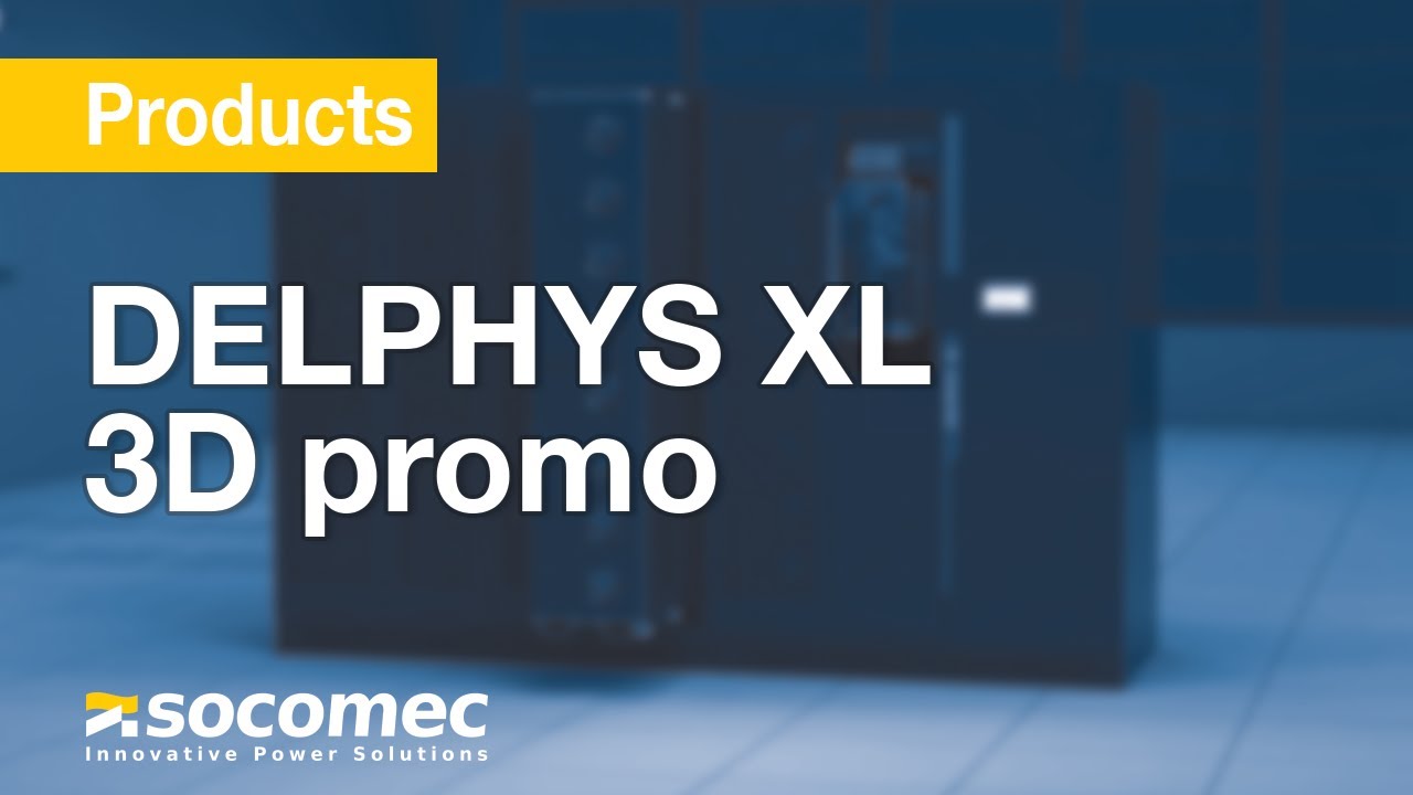 Discover our brand new high power UPS - Delphys XL - designed for Data Centre - YouTube