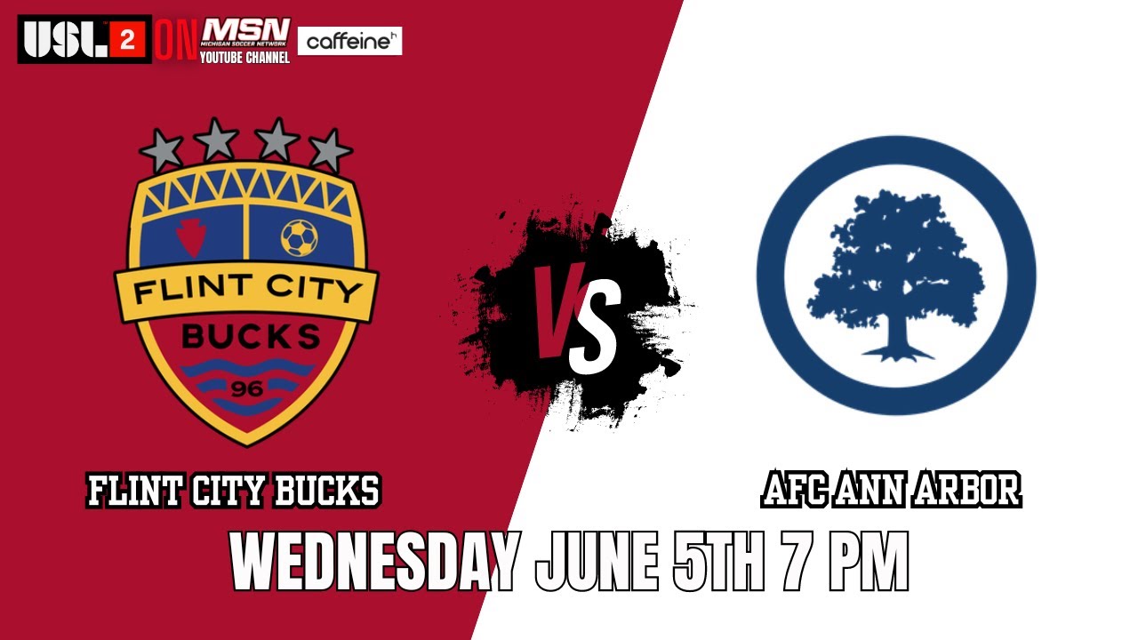 MSN presents FLINT CITY BUCKS vs AFC ANN ARBOR - YouTube