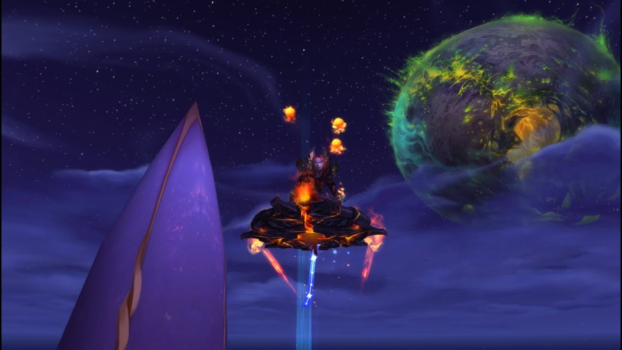 Archmage's Prismatic Disc - Mage Class Mount - YouTube