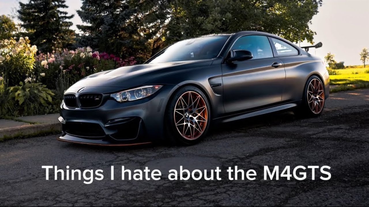 5 things I hate about the BMW M4GTS (must watch) - YouTube