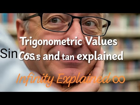 Trigonometric Values of Sin Cos and Tan explained ️🤯|| Infinity ...