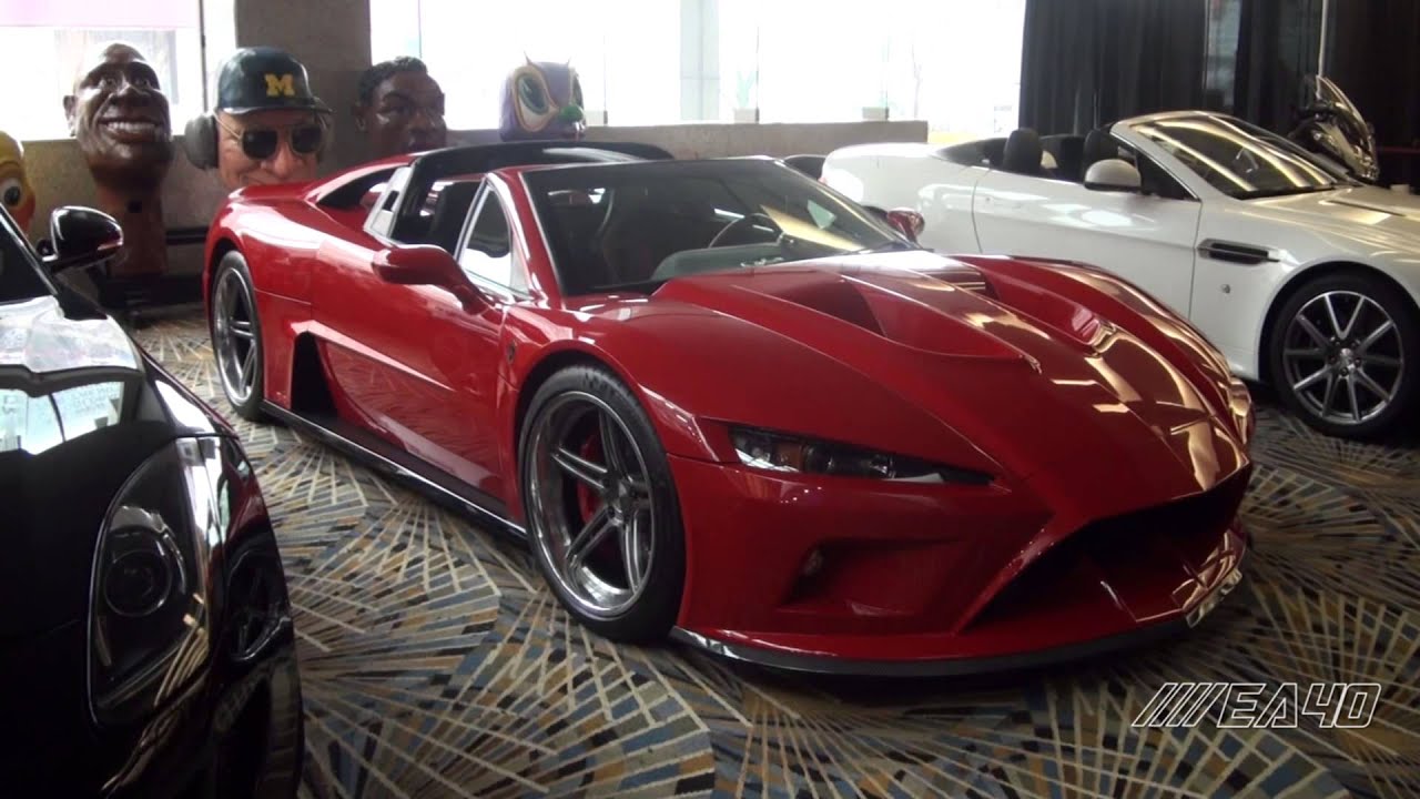 Falcon F7 Startup and Convoy at NAIAS! - YouTube