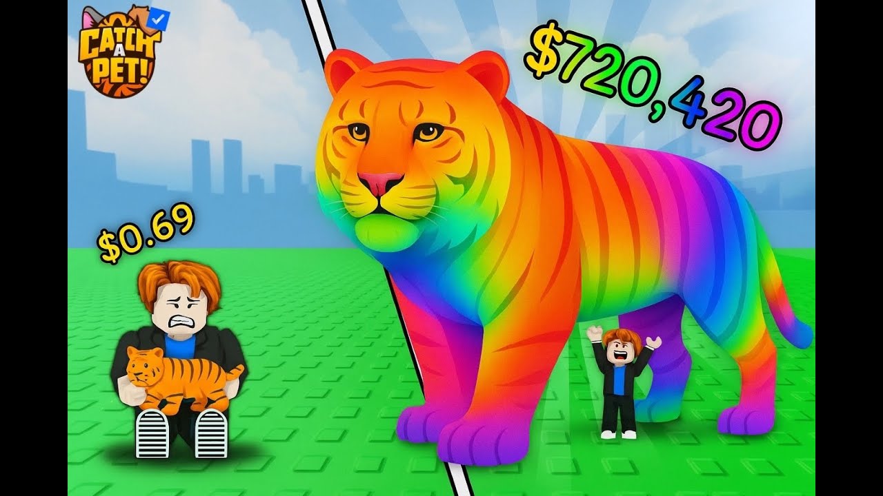 New Game Catch A Pet ! - YouTube