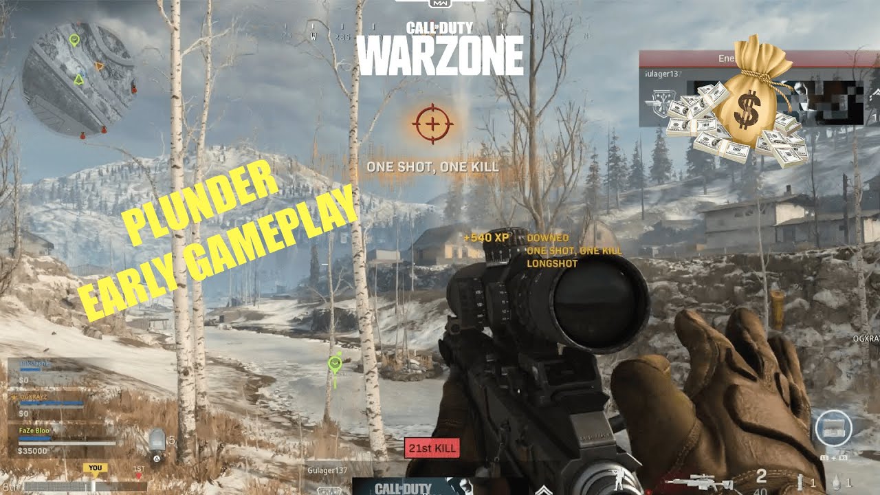 CoD WARZONE - NEW PLUNDER MODE EARLY GAMEPLAY - YouTube