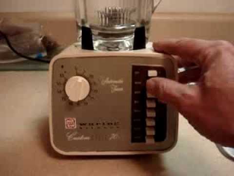 VINTAGE 1960's WARING CUSTOM SOLID STATE 70 BLENDER DEMO - YouTube