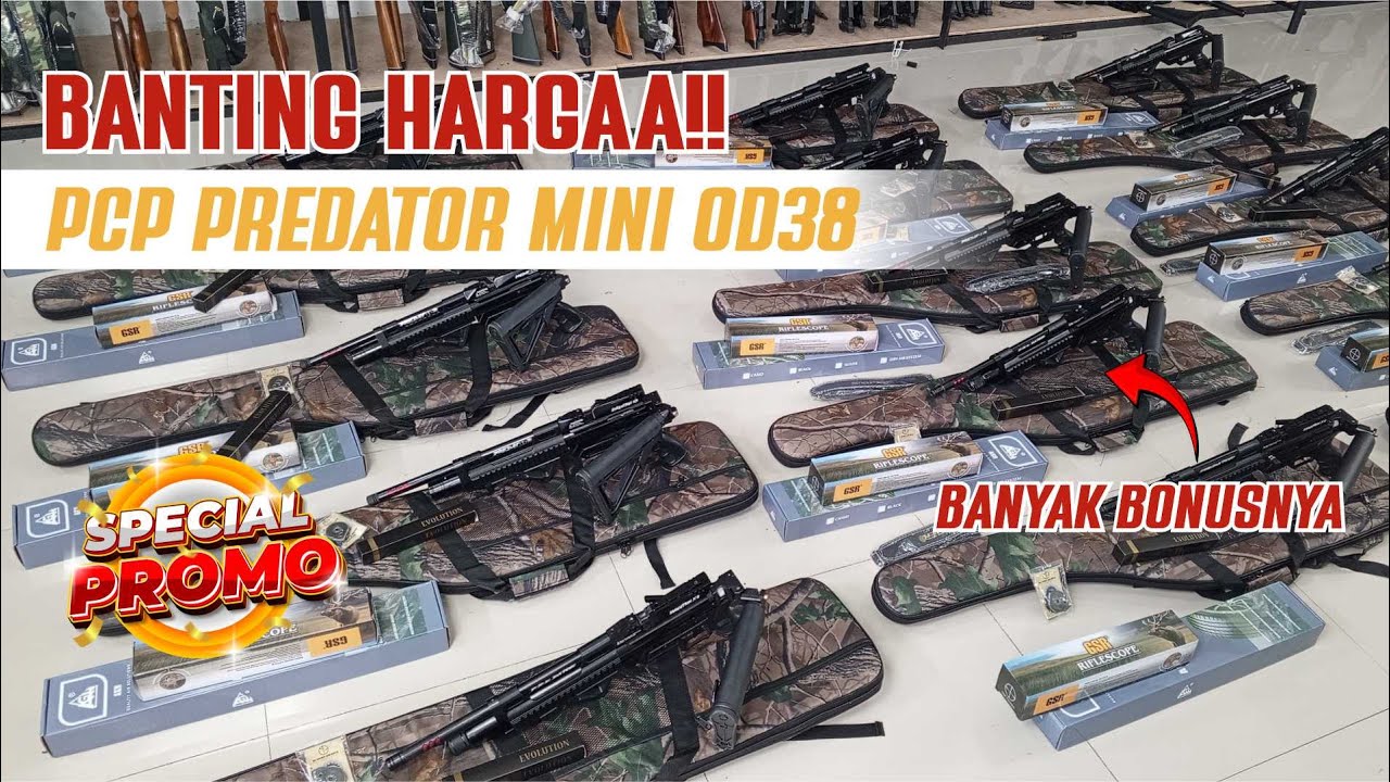 PROMO PCP PREDATOR TERBARU PCP PREDATOR MINI OD38 TACTICAL | PCP ...