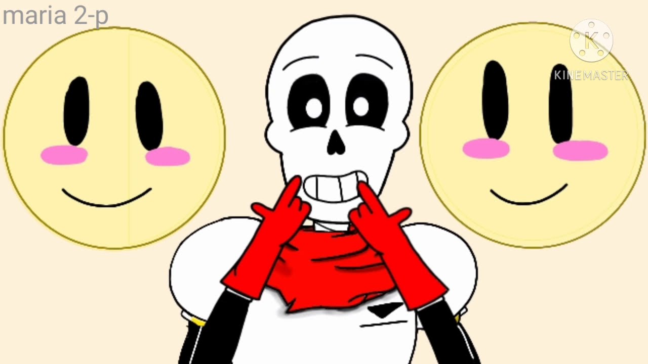 (undertale) smile meme papyrus - YouTube