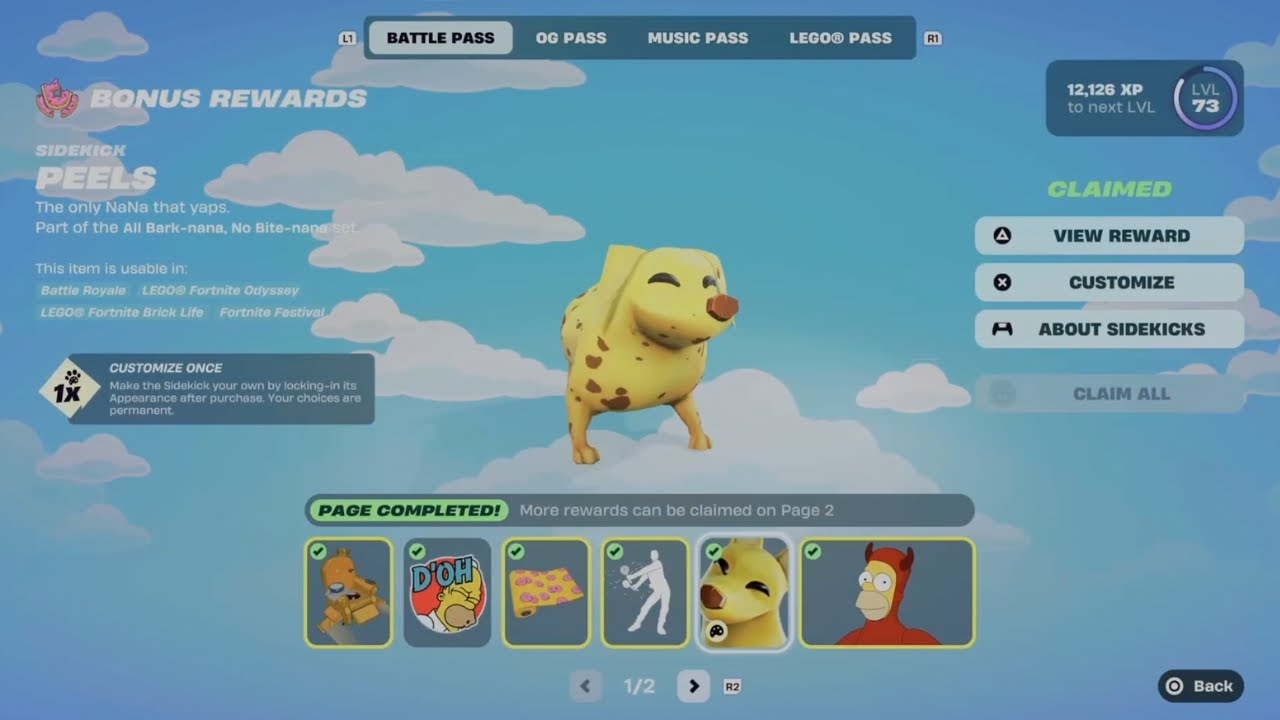 How to Unlock Peels Sidekick in Fortnite | Battle Pass Bonus Rewards ...