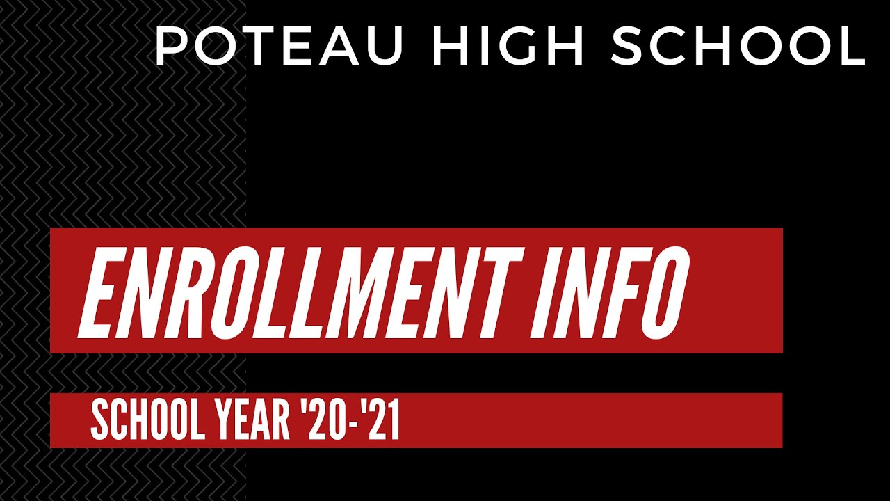 High School enrollment information - YouTube