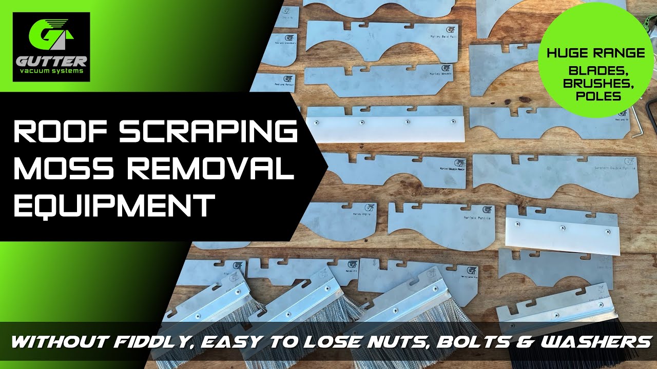 INTERESTED IN ROOF SCRAPING? Efficient moss removal equipment for the ...