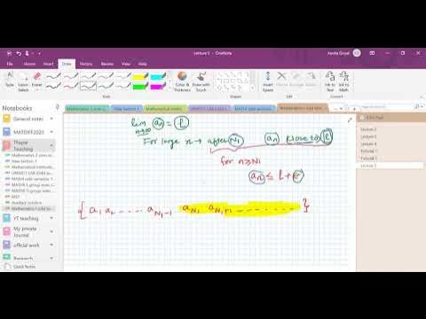 Lecture 5 (A nondecreasing and bounded sequence is always convergent) - YouTube