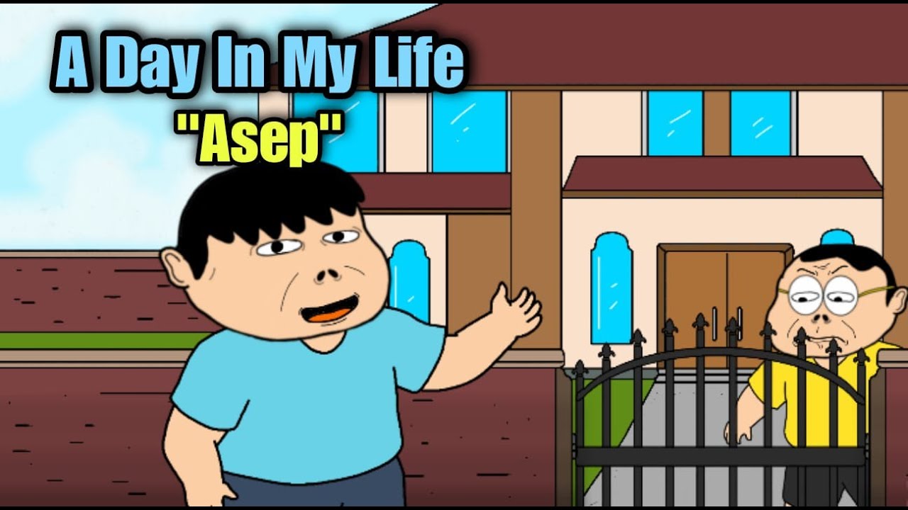 A Day In My Life Asep - Animasi Doracimin - YouTube