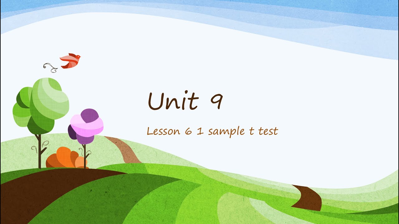 Stats Unit 9 - YouTube