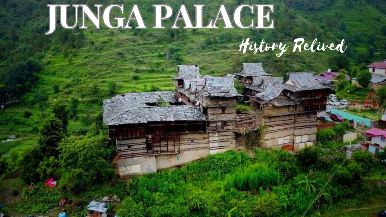 Junga Palace - 700 Yrs Old || Drone View || Himachal Pradesh - YouTube