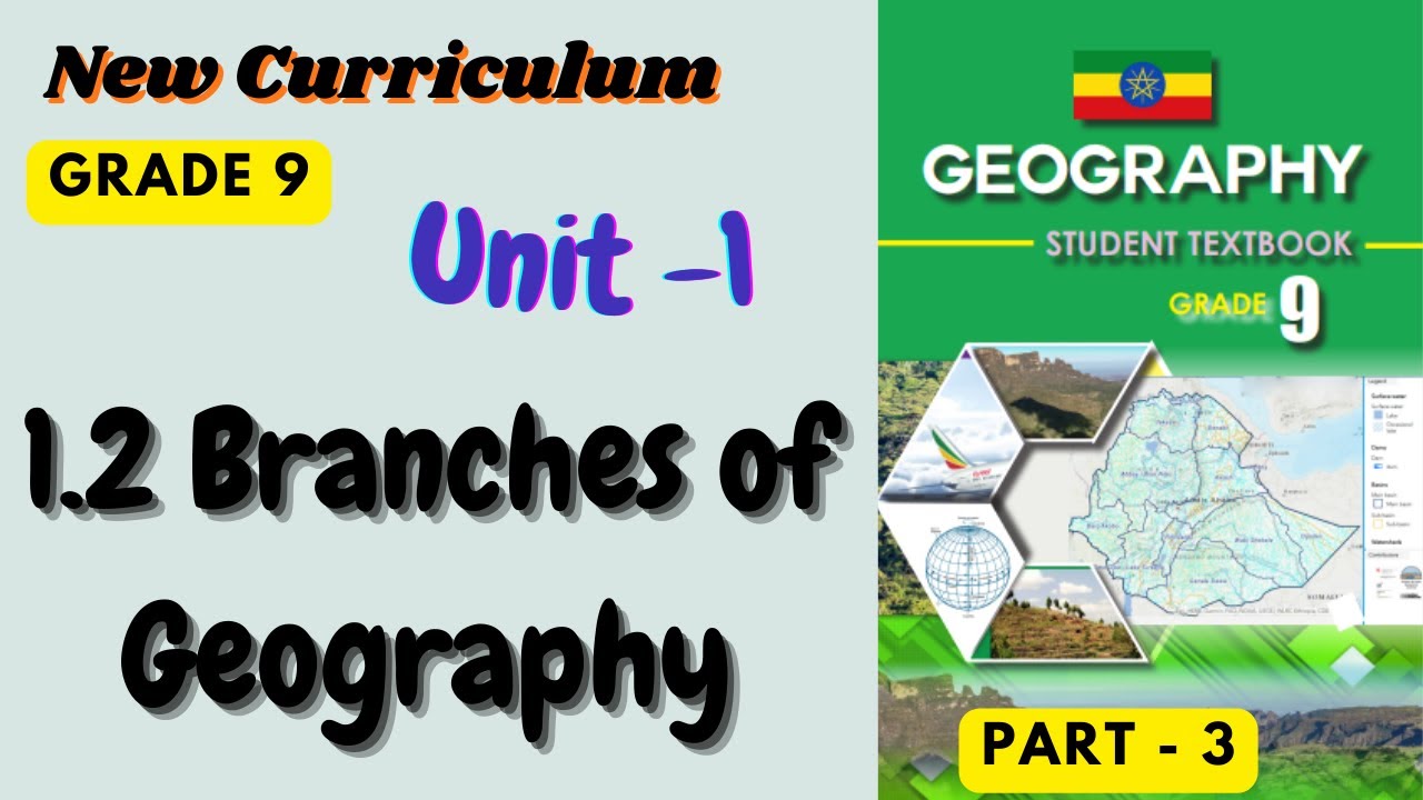 1.2 Branches of Geography - YouTube
