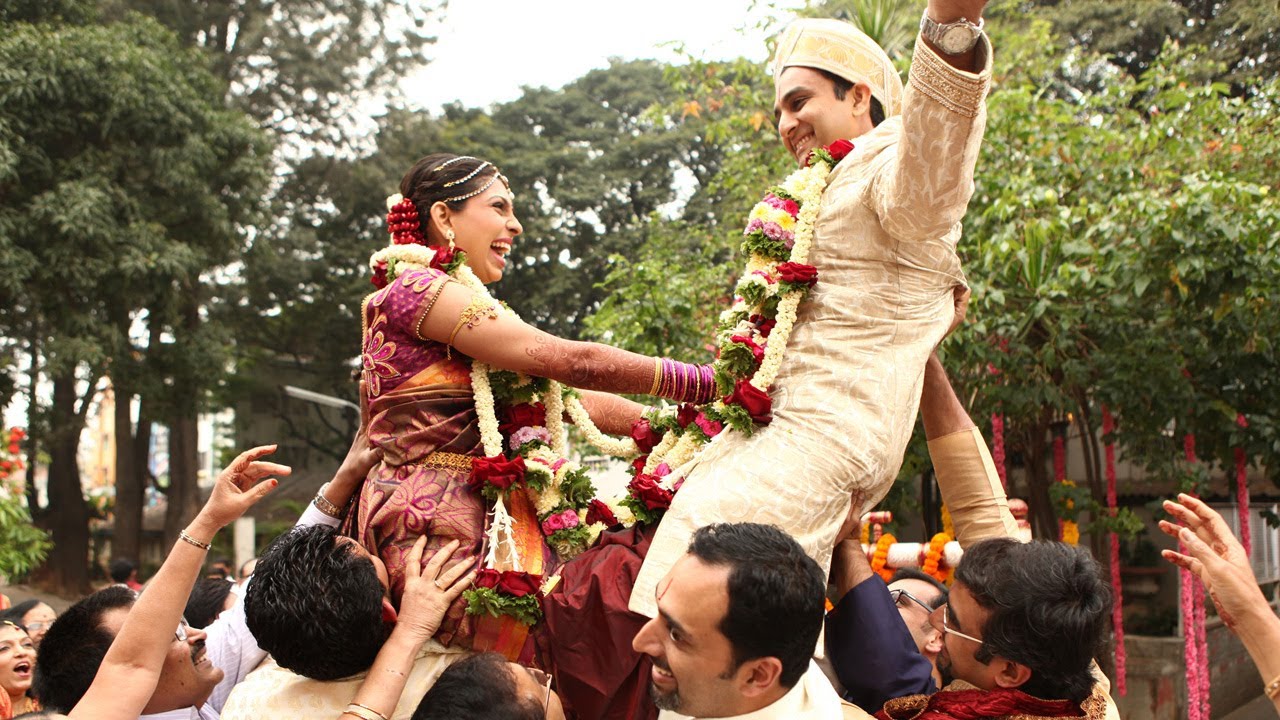 A Beautiful Bangalore Wedding : Prashanth + Anagha - YouTube