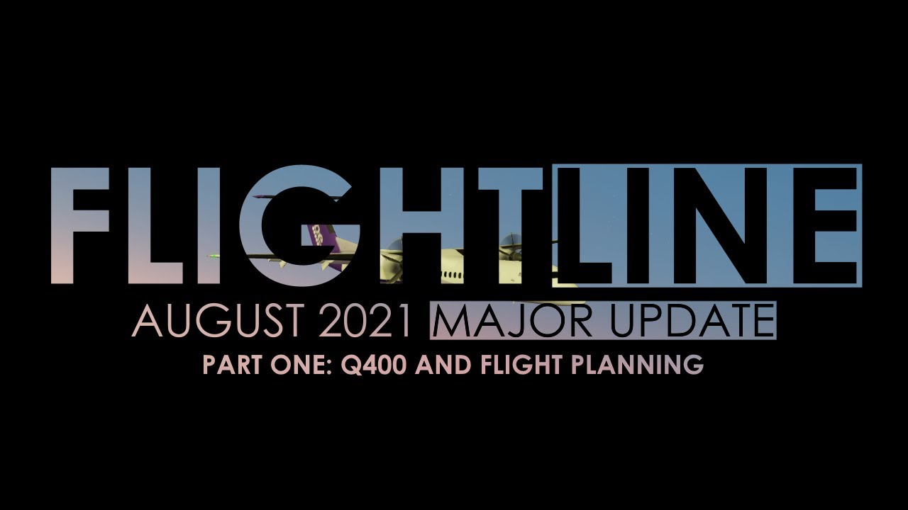 *NEW* Q400 and Flight Plan! | Roblox Flightline | August 2021 Major Update - YouTube