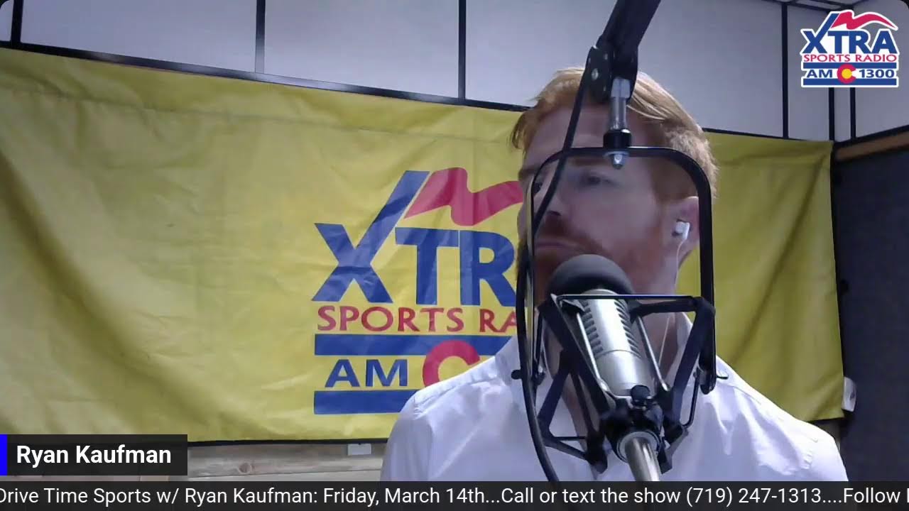 Drive Time Sports with Ryan Kaufman: Friday, March 14th - YouTube