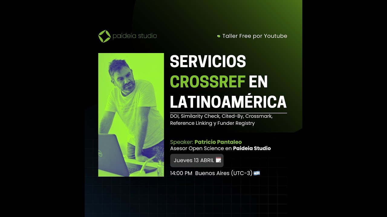 Servicios Crossref en Latinoamérica - YouTube