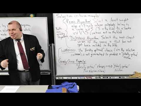 W2022 CS 340 Lecture 19 (Greedy Algorithms, Knapsack, Fractional Knapsack) - YouTube