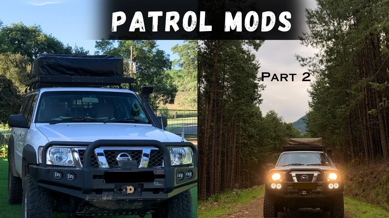 PATROL MODS | Part 2 | DIY Bullbar & Lights | The Crause Crew - YouTube