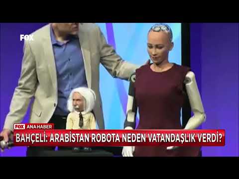 Bahçeli: Arabistan Robota Neden Vatandaşlık Verdi?