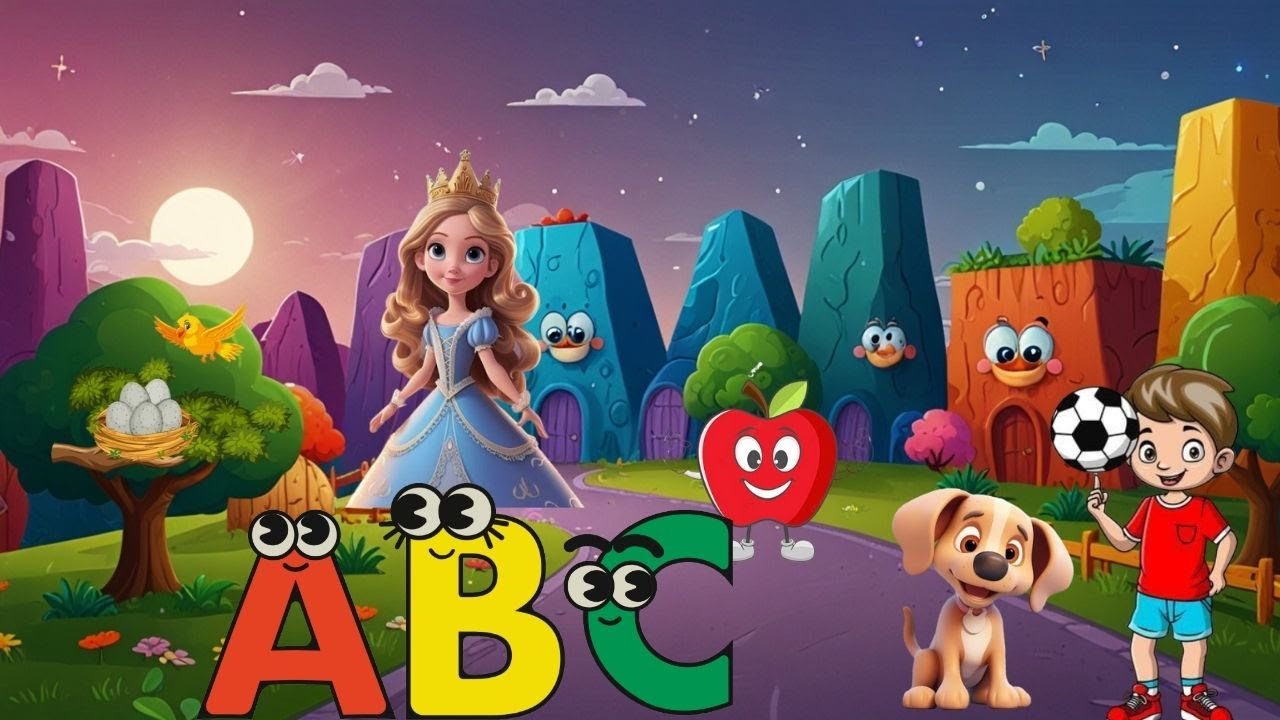 ABC Song for Kids l Alphabet Song l Phonics Song l A for Apple - YouTube