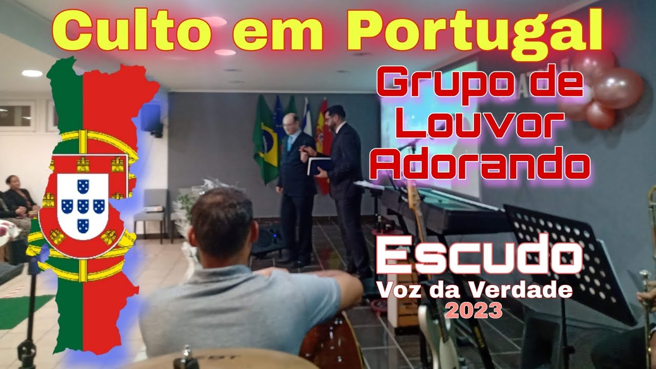 🇵🇹Culto em Portugal _ Igreja A.D_Shalo📍Algarve _ Grupo de Louvor ...