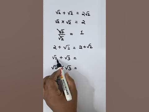 Operation on irrational numbers - YouTube