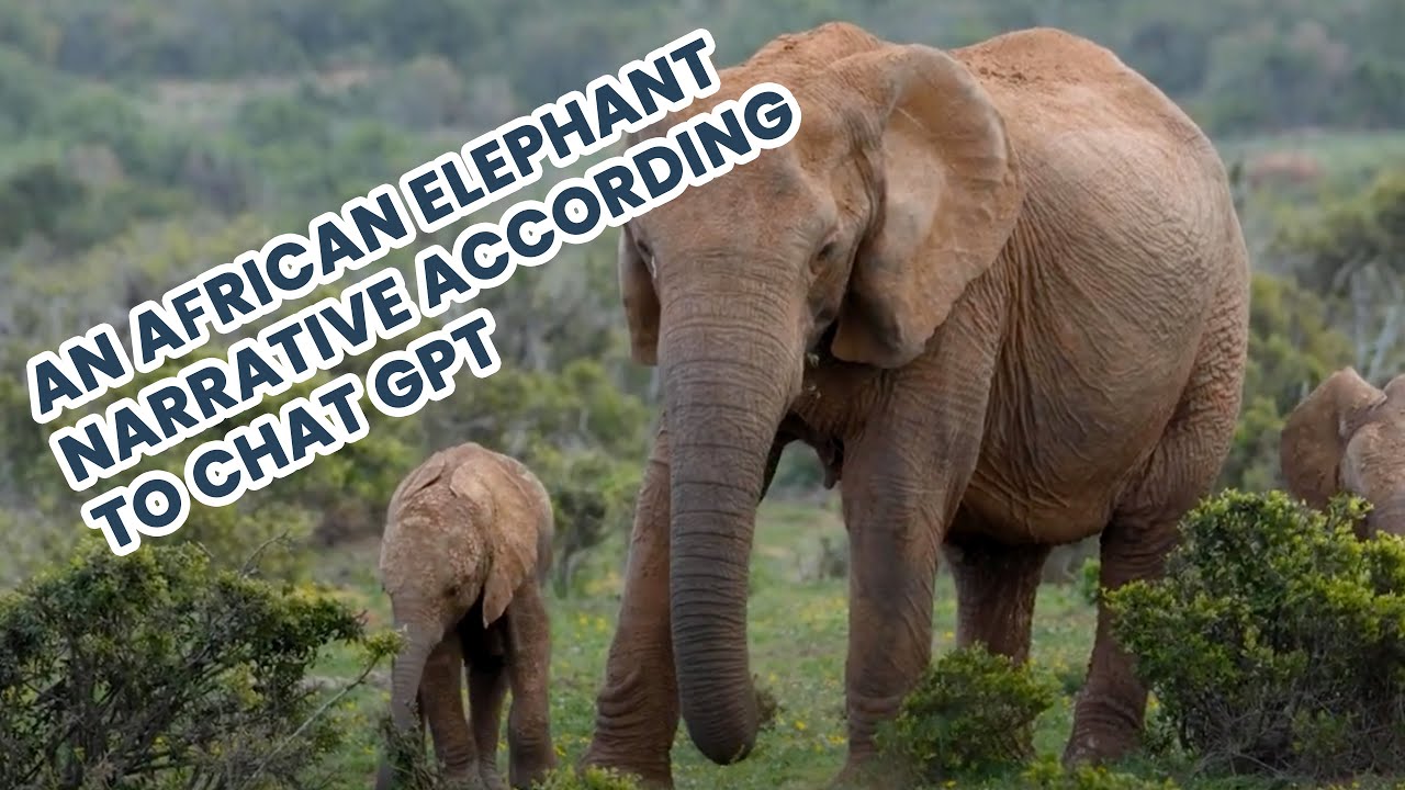 An African Elephant narrative according to CHAT GPT. - YouTube