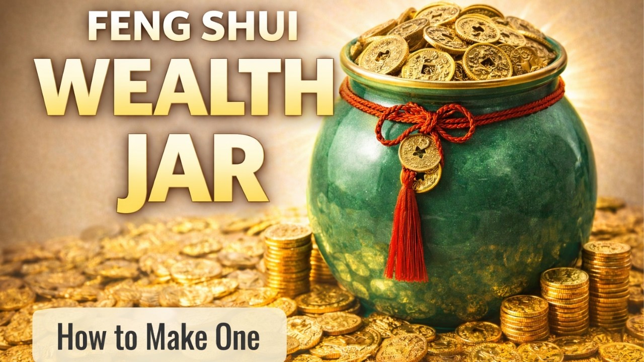 Feng Shui Wealth Vase / Make a Lucky Wealth Jar - YouTube