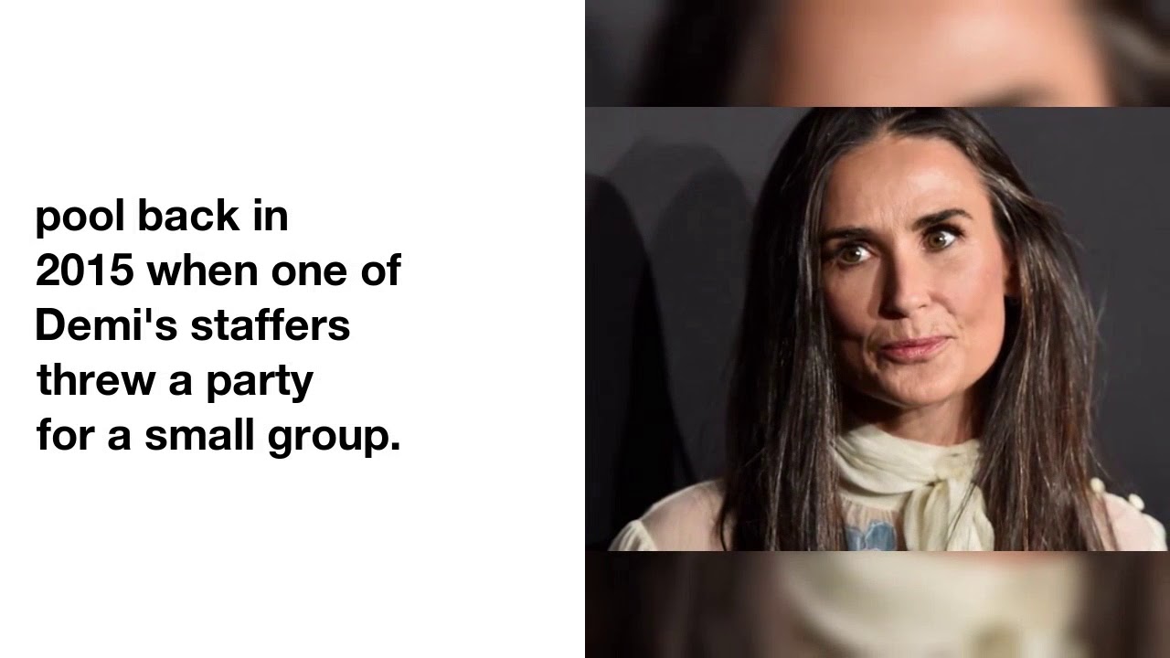 Demi Moore Settles Lawsuit with Family of Man Who Drowned in Her Pool ...