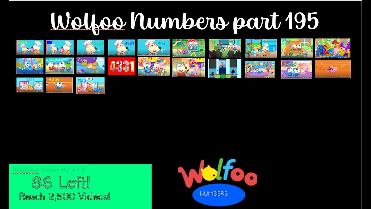 Wolfoo numbers part 195 - YouTube
