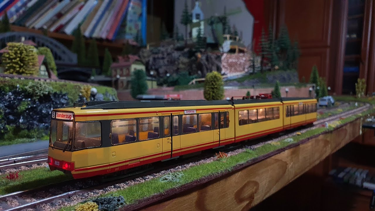 ROCO 43170 menetfények + fülkefények + belső világítás szetelése htech ...