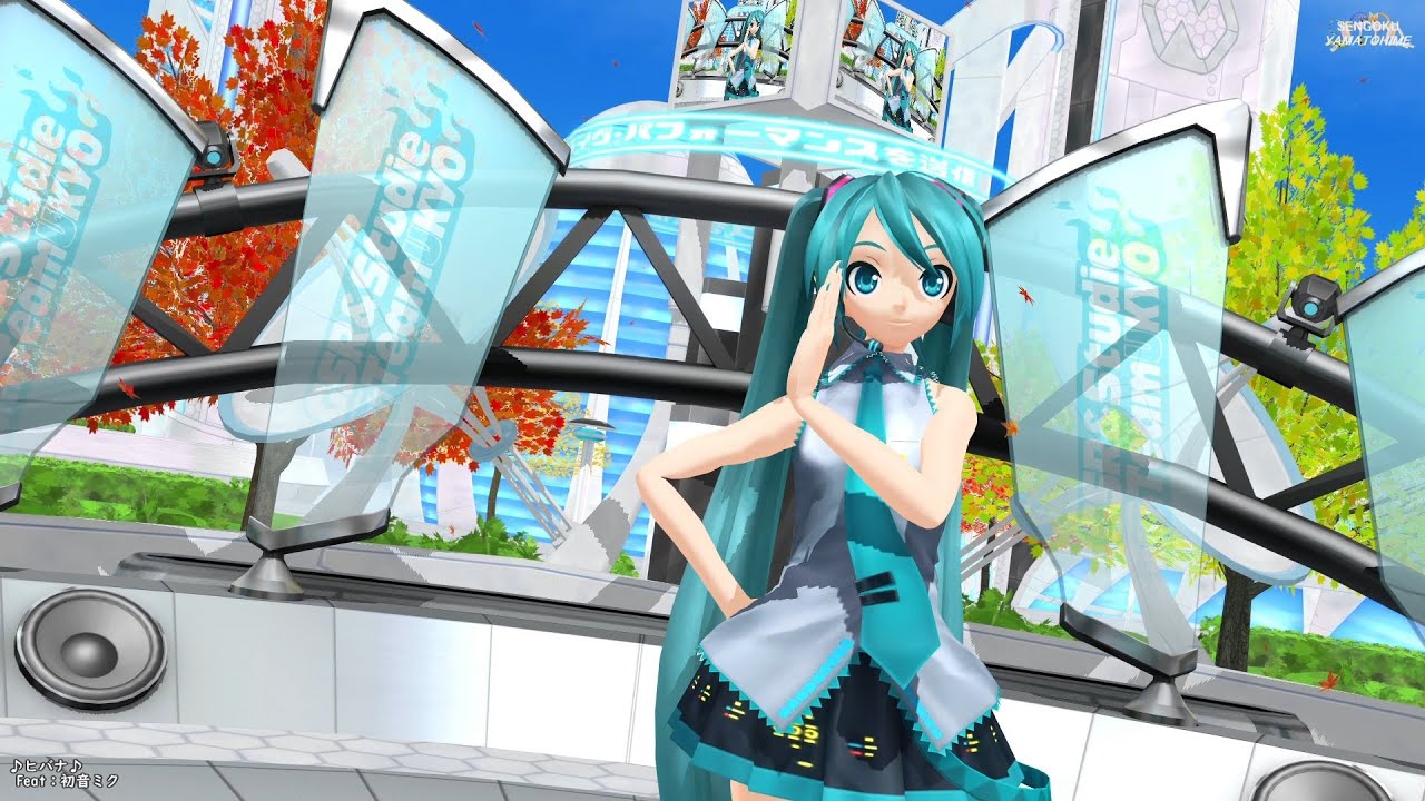 【MMD】 Project Diva Mikuで♪ヒバナ♪ [1080p60fps] - YouTube