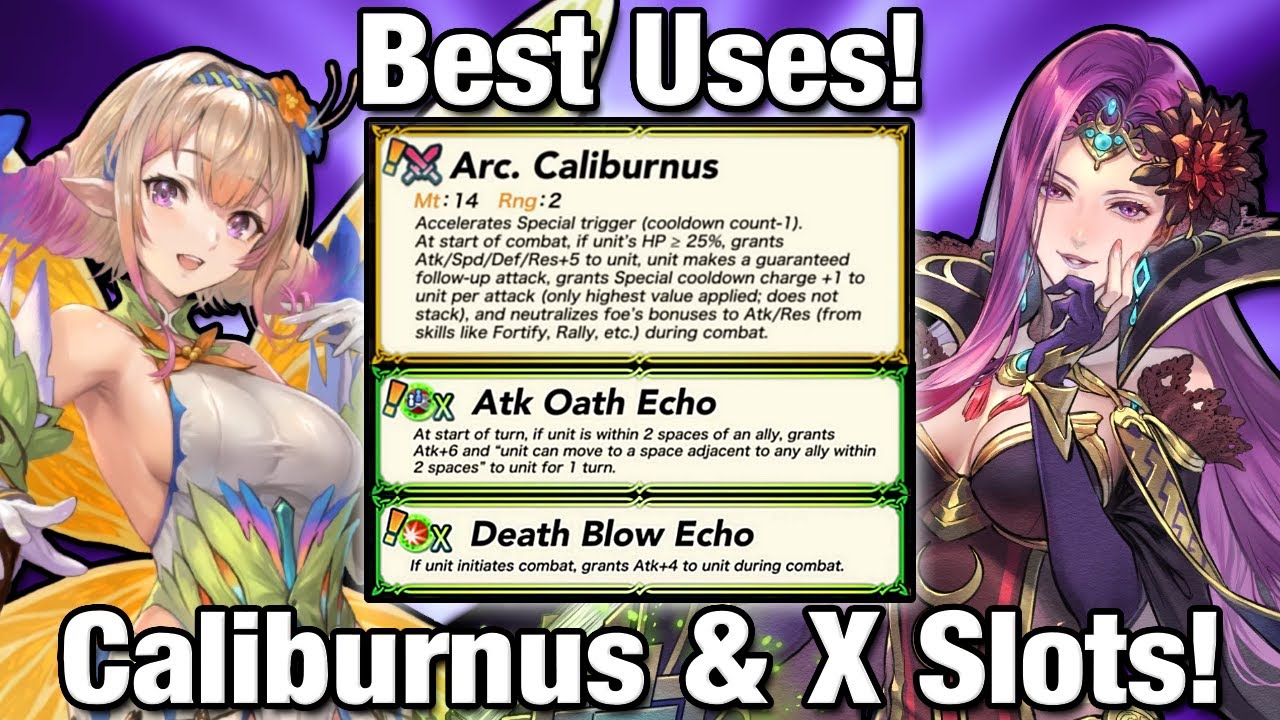 The Arcane Caliburnus & Echo/X Slot Guide - Best Users & Builds! - YouTube