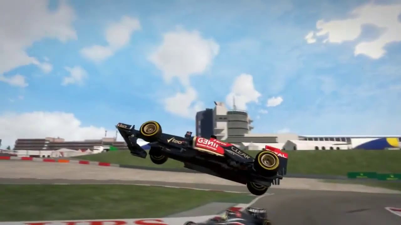Formula 1 2013 Nürburgring JUMP!(But with eurobeat)