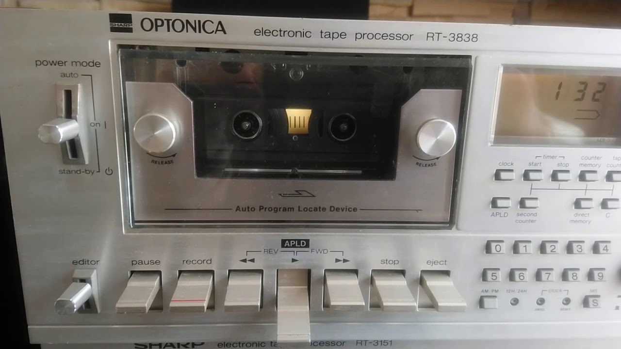 Optonica RT-3838 Cassette Deck by KP - YouTube