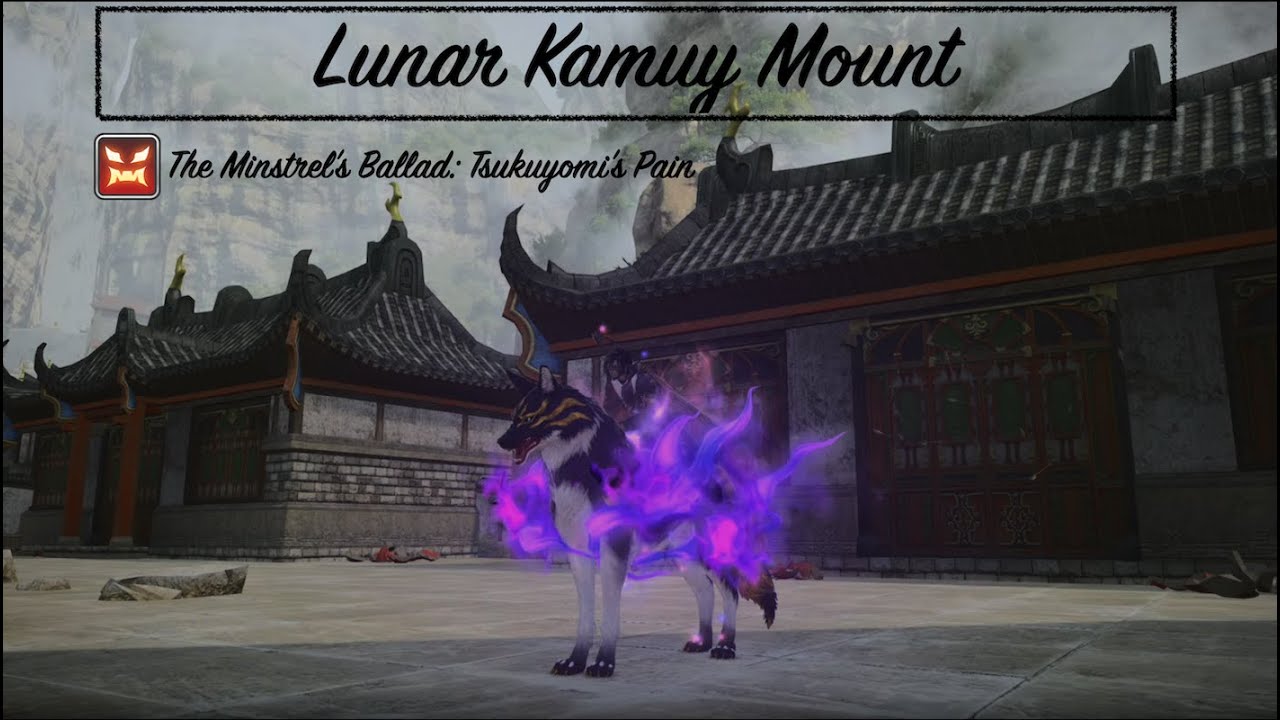 Final Fantasy XIV - Lunar Kamuy Mount - YouTube