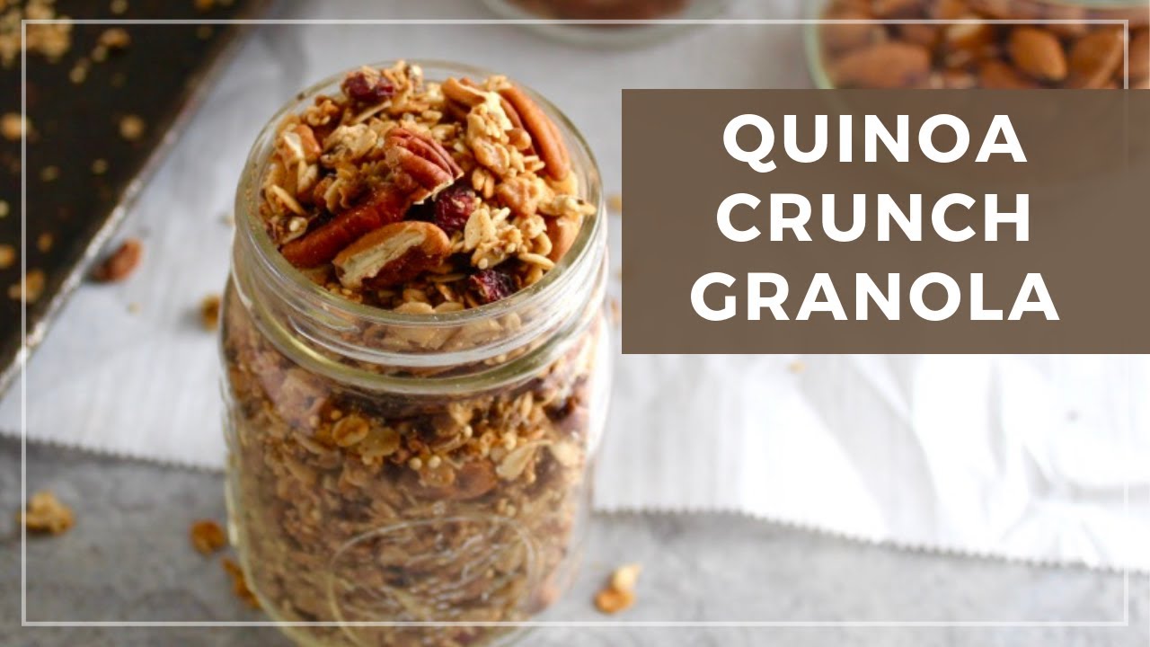 Quinoa Crunch Granola - YouTube