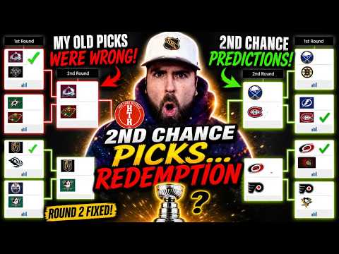 2ND CHANCE BRACKET CHALLENGE 2026 - NHL Playoff Predictions (Round 2 → Stanley Cup Final)