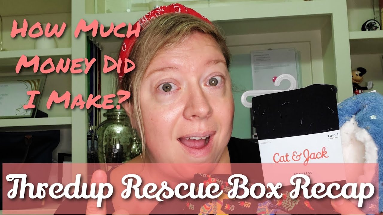 Weekend Recap! Join me to see how much money I made on this Thredup Fun Box. - YouTube