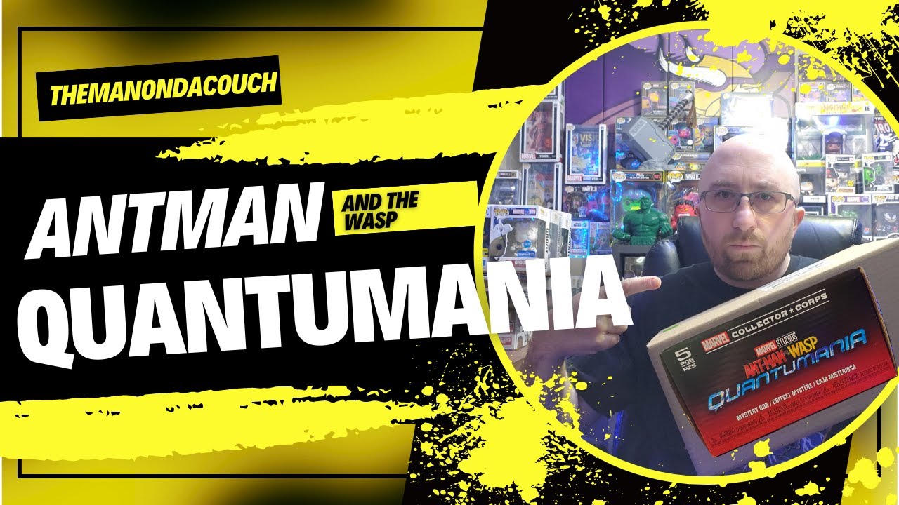 Opening up the Antman and the Wasp Quantumania Collector Corps Box ...