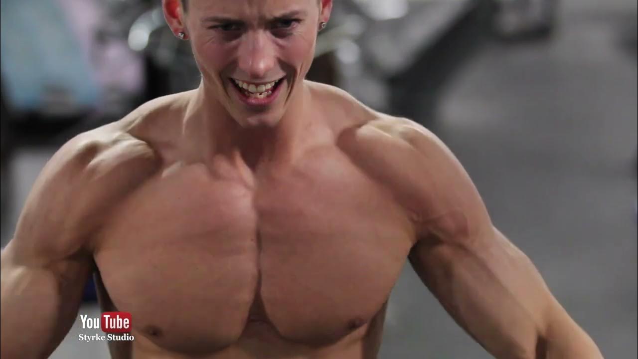 Zach Zeiler The Beginning Teen Bodybuilding Gym Pump Workout Styrke Studio #fitness #aesthetic ...