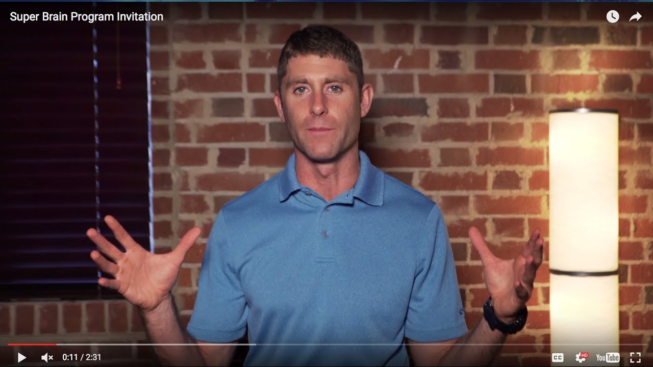 Super Brain Program Invitation - Dr David Jockers - YouTube