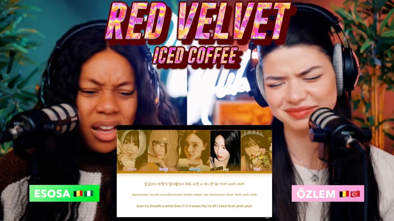 Red Velvet - Iced Coffee reaction - YouTube