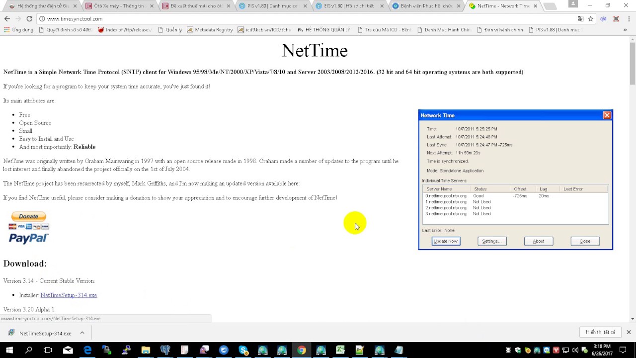 How to fix time systems with NetTime Sync Tool - YouTube