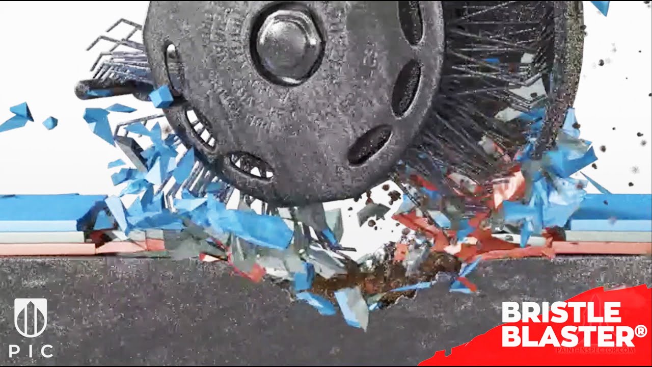 Bristle Blasting vs Conventional Blasting Methods - YouTube