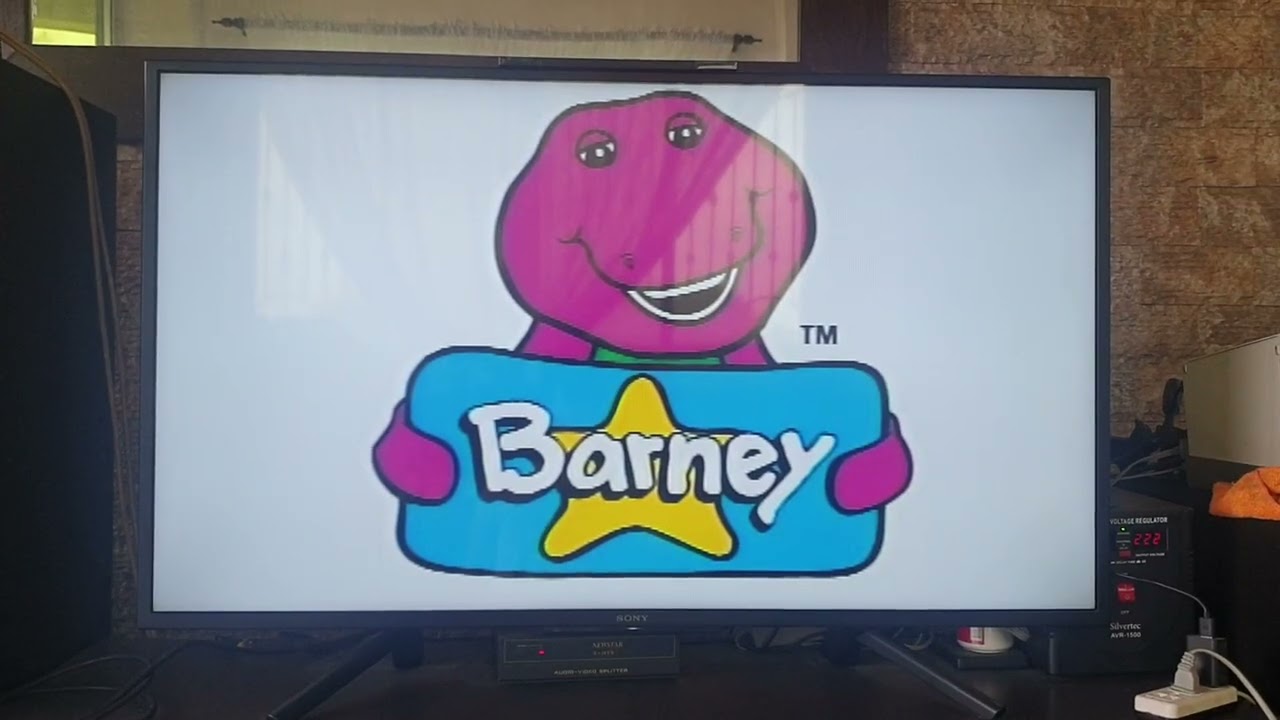 Barney (White Version) 1997 Logo - YouTube