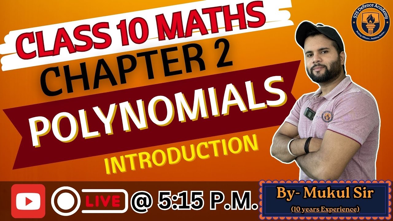 Polynomials #2 Class 10th Maths | #maths #polynomials #class10maths ...
